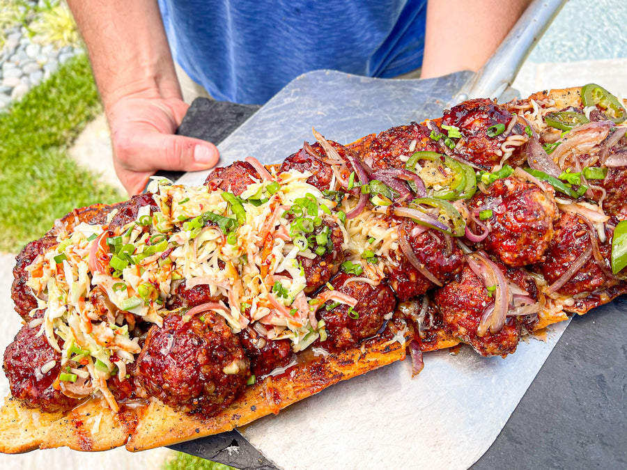 MEGA BBQ Meatball Sandwich – Marble Ridge Specialty Farms