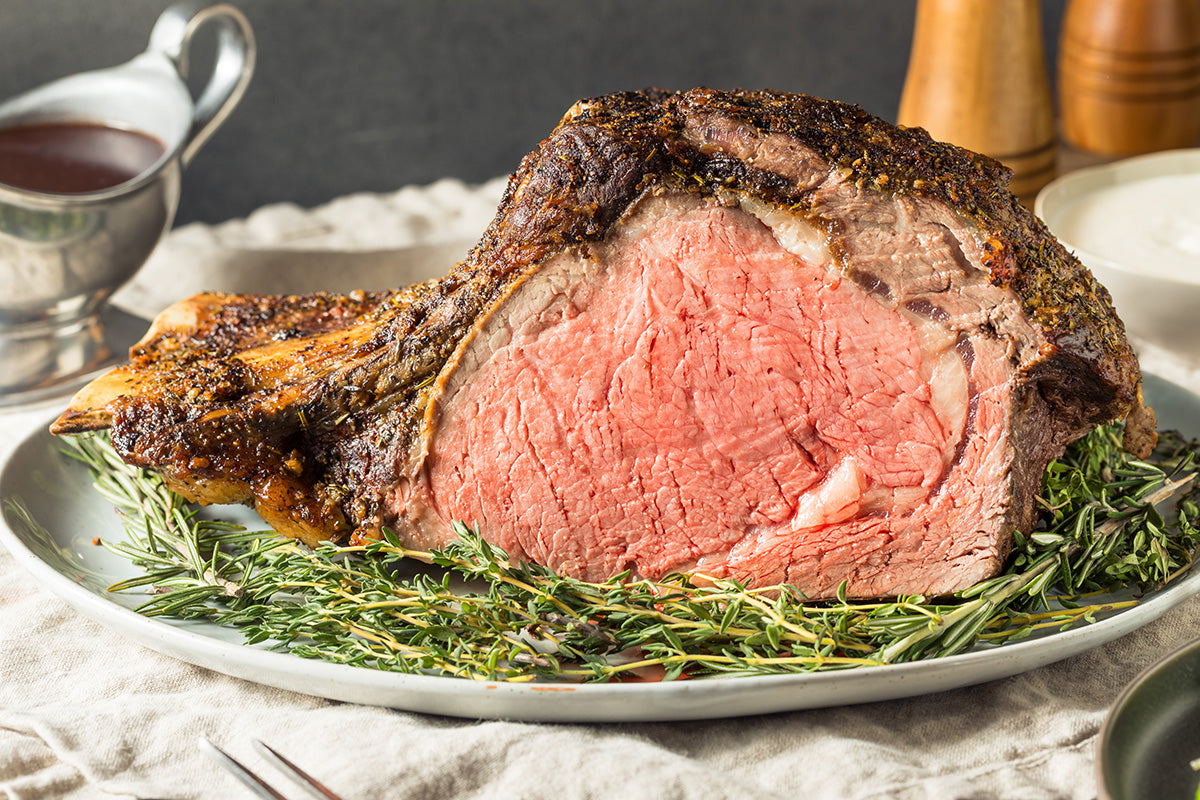 Bone-in Wagyu Prime Rib Roast | Luxe – Marble Ridge Specialty Farms
