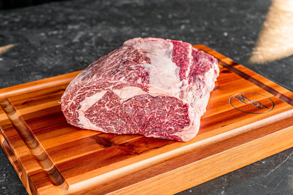 Boneless Wagyu Prime Rib Roast | MAX – Marble Ridge Specialty Farms